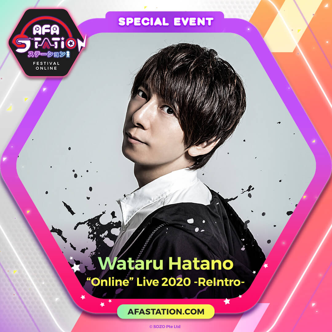 Welcome Wacchan into Your Home as “Wataru Hatano “Online” Live 2020 ...