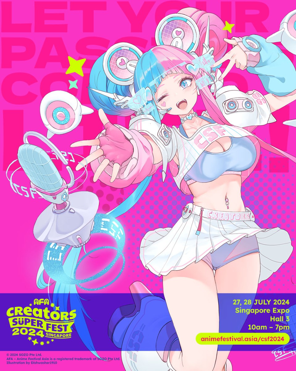AFA Creators Super Fest Returns to Singapore this 27 and 28 July 2024! – JPOP Manila